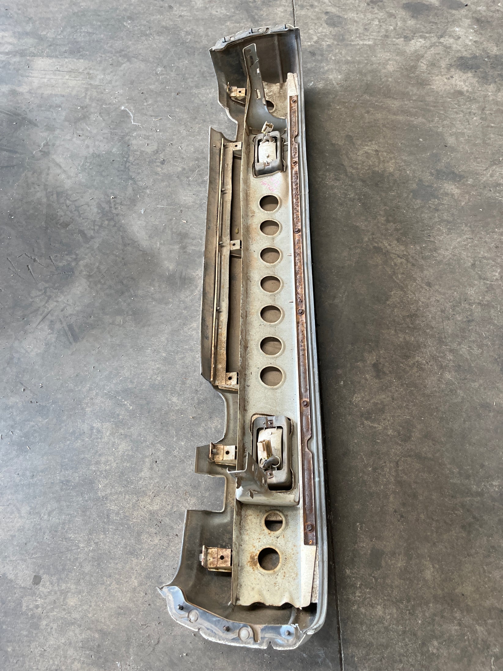 Standard Nissan S12 Hatch Complete Plastic Rear Bar and Reo – Trix's Parts