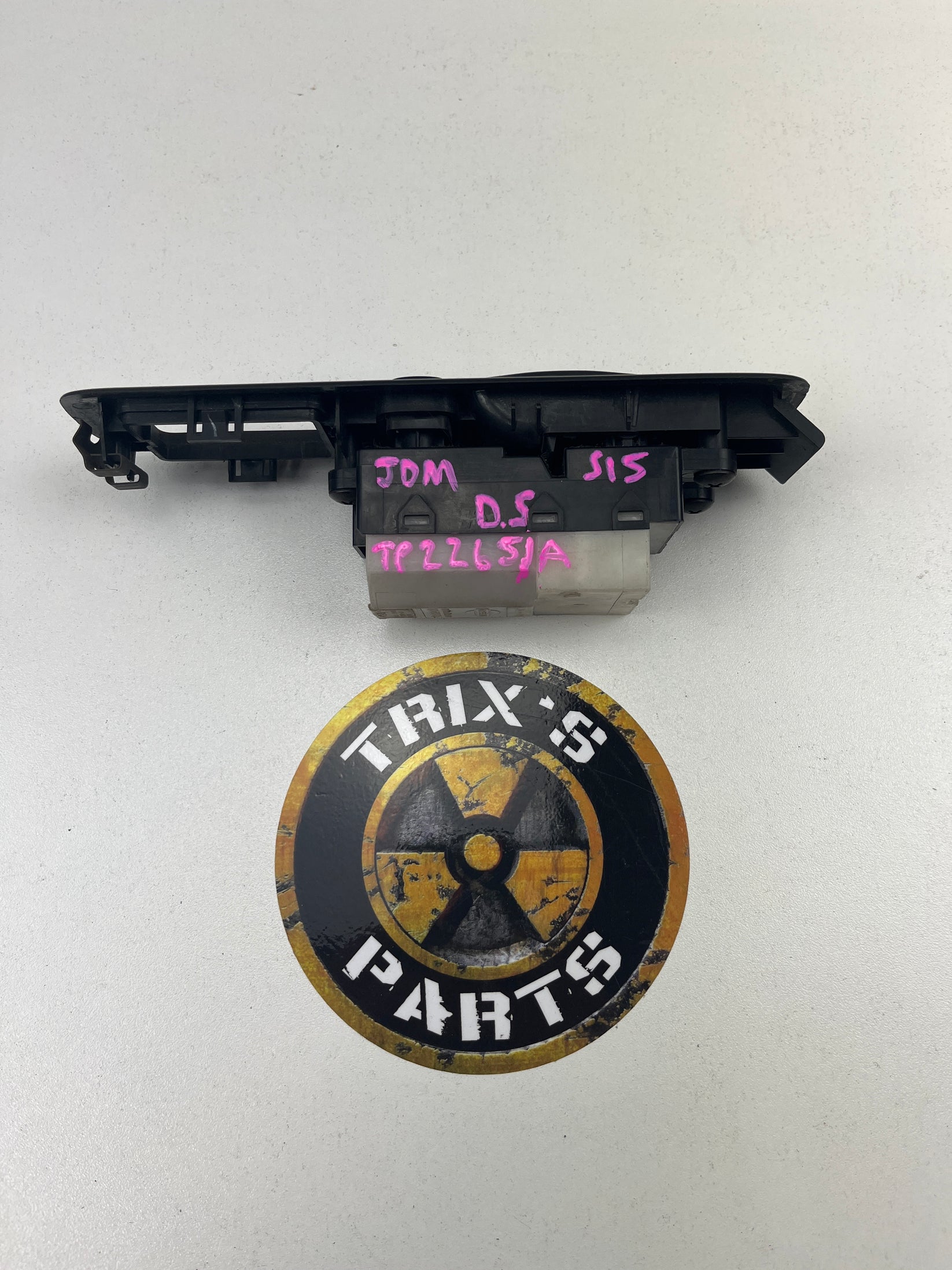 S15 JDM Silvia Window, Door Lock Switches and Trim, Driver Side, Grade ...